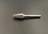 China 25mm Double Cut Rotary Cone Carbide Burr For Grinding / Polishing for sale