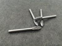 China 1/4 SHANK 1/2 HEAD ROTARY BURR METAL STEEL SS GRADE ALUM CUT BURRS for sale