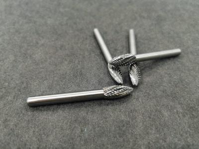China 1/4 SHANK 1/2 HEAD ROTARY BURR METAL STEEL SS GRADE ALUM CUT BURRS for sale