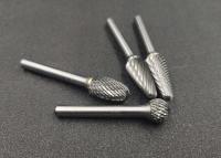 China 6mm Head Small Shank Cemented carbide rotary file set for sale