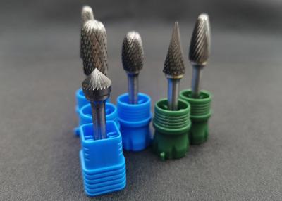 China 45mm Shank Brazed Coarse Cut Tungsten Carbide Rotary Burrs for sale