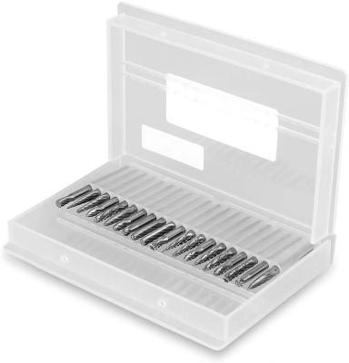 China 20PC Double Cut Carbide Burr Set - 0.118