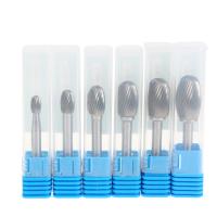 China Grinding Cutting SE Type Tungsten Carbide Burrs For Machining Iron for sale