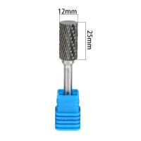 China A/B/C Type Pointed 6mm Shank Carbide Cylindrical Rotary File For Wood Cutting for sale