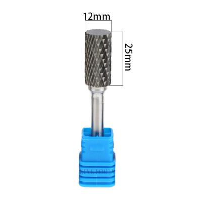 China A/B/C Type Pointed 6mm Shank Carbide Cylindrical Rotary File For Wood Cutting for sale