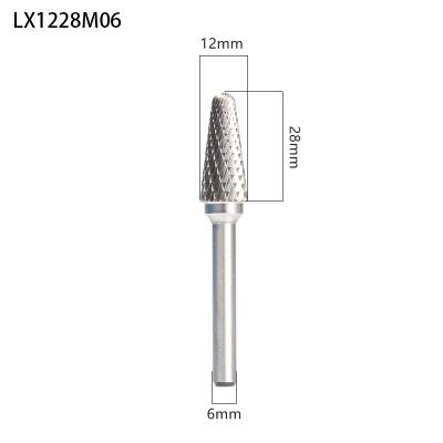 China L Type Single Cut Carbide Rotary Burr Polishing Rotary File Burr for sale