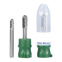 China 6mm Shank Silver Welding Carbide Rotary Burr For Cutting Metal for sale