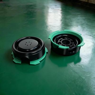 China Custom 2K Double Shot Injection Molding Round Plastic Housing Overmolding Manufacturer for sale