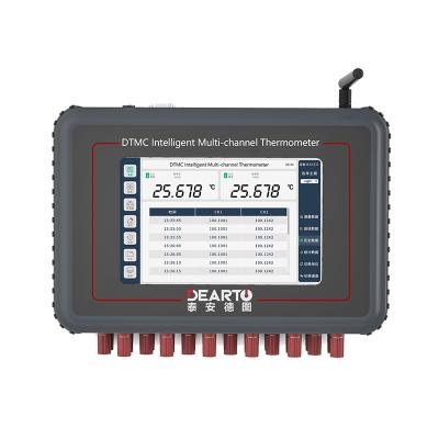 China DTMC Series Intelligent Multi-Channel Thermometer with 0.1℃ Accuracy, 6-Channel Configuration and 8GB Storage for sale
