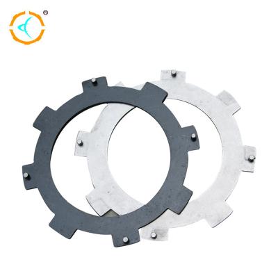 China Silver Motorcycle Clutch Parts / Steel Clutch Plates For Motorcycle CD90 for sale