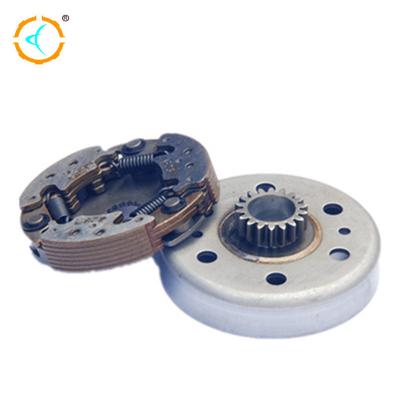 China ADC12 Silver Motorcycle Clutch Cover Assembly Iron Material For JY110 for sale
