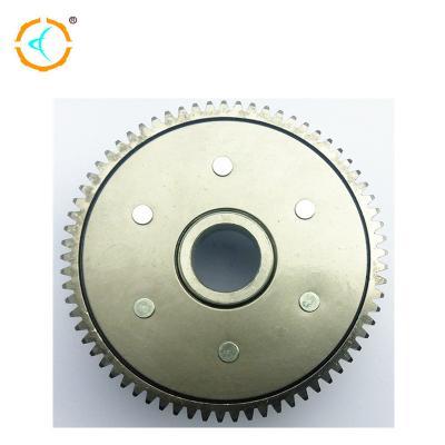 China High Performance Scooters / Motorbike Clutch Housing Set Silver Color For CBT250 for sale