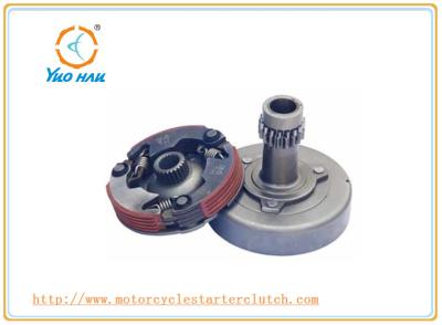 China Primary Clutch for C100 / Black Yellow Motorcycle Clutch Kits / Motorcycle Spare Parts Clutch Shoe for sale