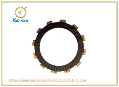 China SUZUKI110 / QS110 Motorcycle Clutch Friction Plate / Rubber Or Paper Base Motorcycle Clutch Spare Parts for sale