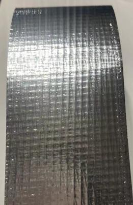 China 0.125mm Self Adhesive Aluminium Foil Tape with 100N/25mm Tensile Strength for HVAC Ductwork Sealing for sale