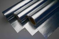China MPET 3-Way Scrim Foil Insulation DFM-101A with 7μm Aluminum Foil and 12μm MPET for Roof and Wall Applications for sale