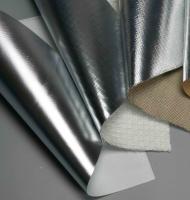 China Vapor Barrier Aluminum Glass Cloth Adhesive Tape Laminated Insulation Facing for sale