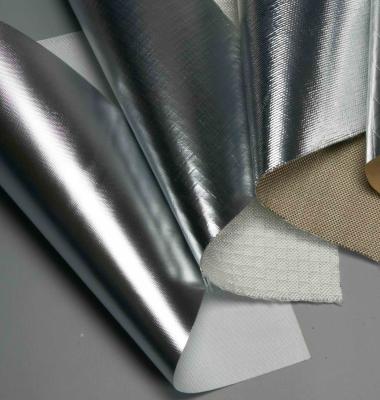 China Vapor Barrier Aluminum Glass Cloth Adhesive Tape Laminated Insulation Facing for sale