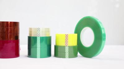 China PET Film Heat Resistant Insulation Tape 0.09mm Thick 50m Length with ≥5KV BDV for Silicone Release Paper for sale