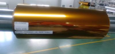 China RoHS Compliant Polyimide Film Adhesive Tape 12.5-125um Thickness with 400℃ Temperature Resistance for sale