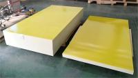 China Yellow Electrical Insulation Board With Relative Permittivity 50Hz ≤5.5 And Breakdown Voltage Parallet To Laminations At 90C±2C In Oil ≥35kV for sale