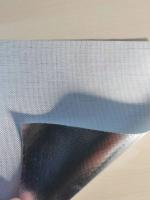 China 118 GSM Aluminum Foil Fiberglass Cloth with 7μm Foil Thickness for Industrial Insulation Applications for sale