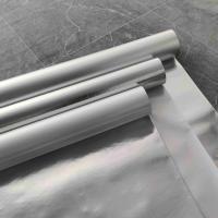 China 118 GSM E-Glass Aluminum Foil Fiberglass Cloth - 50m Length, Class O Fire Rated for Industrial Insulation for sale