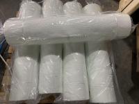 China 30m/50m Roll Length Heat Resistant Insulation Glass Cloth Laminated With Aluminium Foil Width 1000mm for Industrial Applications for sale