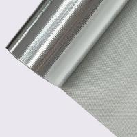 China 0.4mm Aluminum Foil Fiberglass Cloth for Thermal Insulation for sale