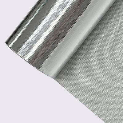 China 0.4mm Aluminum Foil Fiberglass Cloth for Thermal Insulation for sale