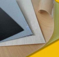 China 1.5mm Vermiculite Coated Fiberglass Cloth 1000mm Wide 800℃ Heat Shield for sale