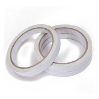 China 80μm Double Sided Rubber Adhesive Tissue Tape with 12 N/25mm Adhesion Strength for Industrial Bonding and Die-Cutting for sale