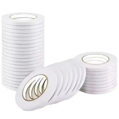 China Water-based Acrylic Adhesive Double Sided Tissue Tape 80 Microns Thick with 10 N/25mm Adhesion Strength for sale