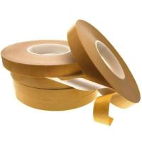 China 90μm Double Sided Tissue Tape with 16 N/25mm Adhesion Strength and 40 N/25mm Tensile for Industrial Bonding for sale