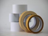 China 200μm Thickness 50 Mesh Cloth Carrier Double Sided Tape with 20 N/25mm Adhesion and 80 N/25mm Tensile Strength for sale