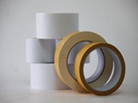 China 200μm Thickness 50 Mesh Cloth Carrier Double Sided Tape with 20 N/25mm Adhesion and 80 N/25mm Tensile Strength for sale
