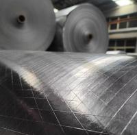 China Commercial-Grade Foil-Scrim-Kraft Facing with 95 gsm Basis Weight, 7 um Foil Thickness for Thermal Insulation and Vapor Barrier for sale