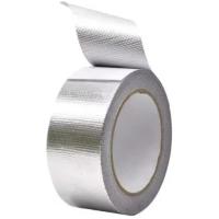 China HVAC Aluminum Foil Glass Cloth Tape Flame Retardant Solvent Acrylic Adhesive for sale