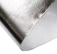 China Aluminum Foil 100% Fiberglass Cloth 0.4mm Thickness 100cm Width for sale