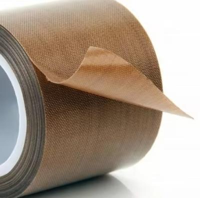 China Glass Fiber Reinforced PTFE Tape 0.18 Mm Thickness For Demanding Industrial Applications for sale