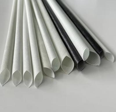 China High-performance Silicone Varnished Fiberglass Sleeve for sale