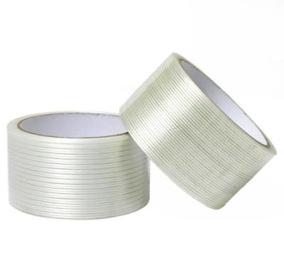 China Transparent PET Filament Tape Glass Fiber Reinforced for sale