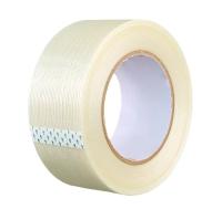 China Transparent PET Filament Tape Glass Fiber Reinforced for sale