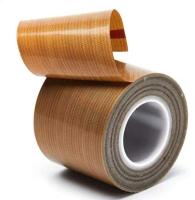 China PTFE Fiberglass Adhesive Tape High Temperature PTFE Coated Fiberglass Tape for sale