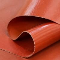 China Uncured Silicone Coated Fiberglass Cloth Heat Resistant for Battery Heating for sale