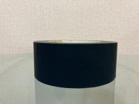 China Black Lacquered Aluminum Acrylic Adhesive Foil Tape 50 Microns 90 Total Thickness HVAC Sealing for sale