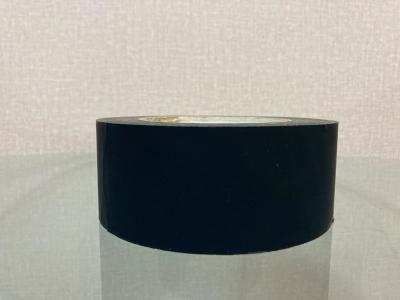 China Black Lacquered Aluminum Acrylic Adhesive Foil Tape 50 Microns 90 Total Thickness HVAC Sealing for sale