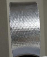 China Flame Retardant Adhesive Aluminum Foil Tape 0.18mm Thickness with Class O Fire Rating for HVAC and Pipe Insulation for sale