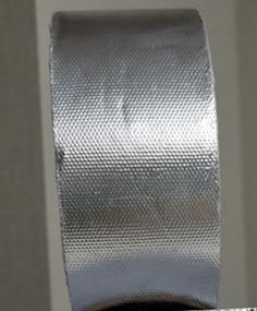 China Flame Retardant Adhesive Aluminum Foil Tape 0.18mm Thickness with Class O Fire Rating for HVAC and Pipe Insulation for sale