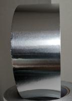China 30 Micron Aluminum Foil Adhesive Tape with 12 N/25mm Adhesion for HVAC Ductwork Sealing for sale